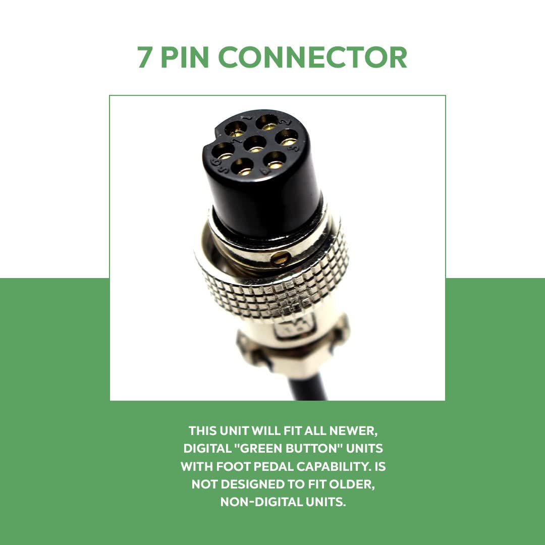 NOVA Slider Amp Control TIG, Compatible with AHP Welders, 7-pin female plug, 25ft