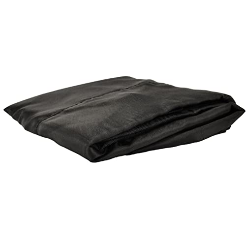 Sweda Nylon Folding Shopping Tote | Reusable Grocery Bag | Multipurpose Heavy Duty Tote | Large Capacity Eco-friendly Shopping Bag - Black