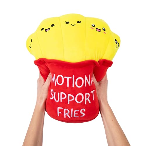 WHAT DO YOU MEME? Emotional Support Mochi Fries by Emotional Support Plushies β Soft Body Pillow, Cute Room Decor, Funny Gifts