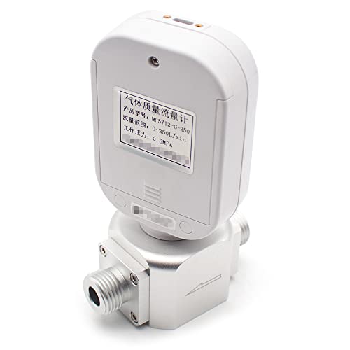 MF5712 Professional 250L/MIN Digital Gas Air Nitrogen Oxygen Flow Meter Portable Gas Flow Meter with G1/2 Interface RS485