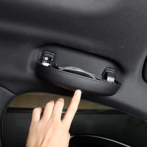 TAIKOO Car Sunglasses Holder for Volvo XC90 S90 V90 Xc60 S60 V60 Accessories,car Glasses Holder ,Protect Your Sunglasses from Scratches (for Volvo Xc90 S90 V90)
