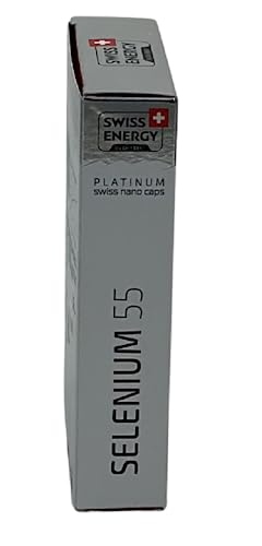 Swiss Energy, Selenium 55, Selenium for The Immune System and Thyroid Gland, 30 Herbal Capsules