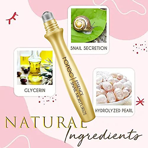 Talkyo Circl Eye Ball Dark Care Skin Remover Slide 15ML Firming Massage Snails Personal Skin Care Gel Eye Pads for Eyelash Extensions (A, One Size)