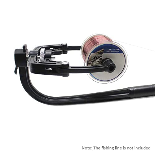 MengK Fishing Line Winder Spooler Fishing Reel Line Winder Spooling Machine Tool