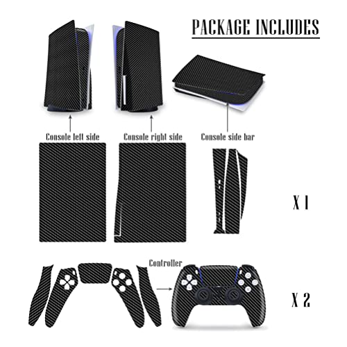 TANOKAY PS5 Console Skin and Controller Skin Set | Painting Starry Night Van Gogh | Matte Finish Vinyl Wrap Sticker Full Decal Skins | Compatible with Sony Playstation 5 Digital Edition