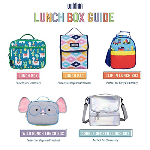Wildkin Day2Day Kids Backpack Bundle with Lunch Box Bag (Groovy Mermaids)