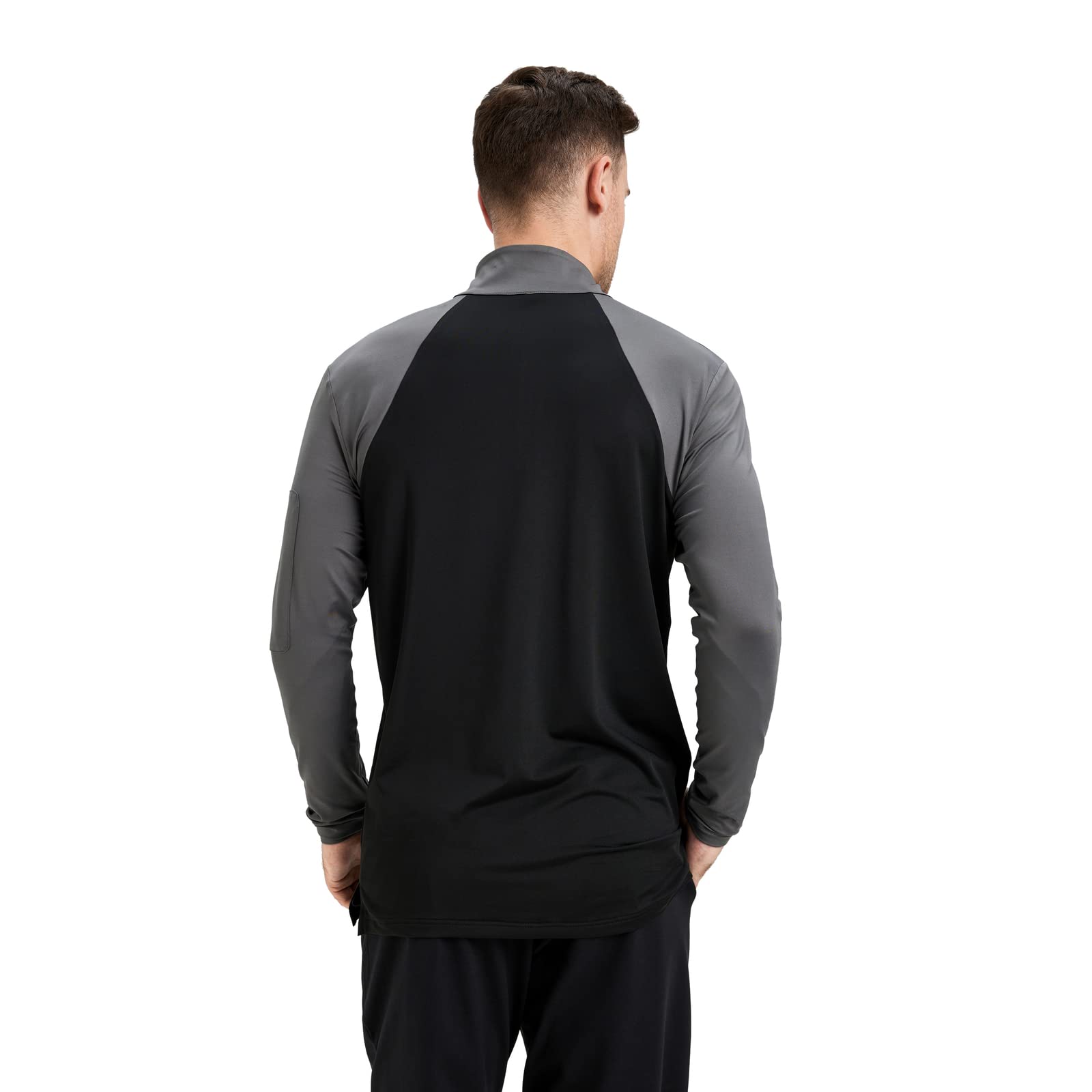 Mens Quarter Zip Pullover Men Lightweight Performance Dry Fit 1/4 Zip Golf Pullover Shirts Men Golf Sweatshirt for Men Long Sleeve Mock Neck Half Zip Golf Pullovers for Men