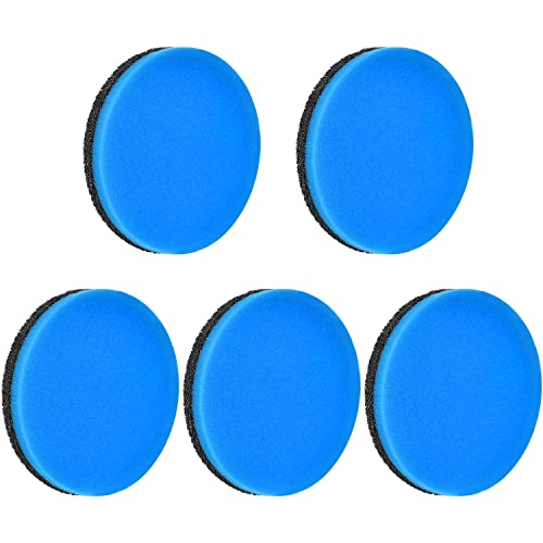 Vacuum Filter For Bissell Style 1214 Cleanview Swivel Rewind & PowerGlide Pet Powerlifter and PowerForce Cleaner, Compare to Part # 12141, 5 Pack Foam Filters