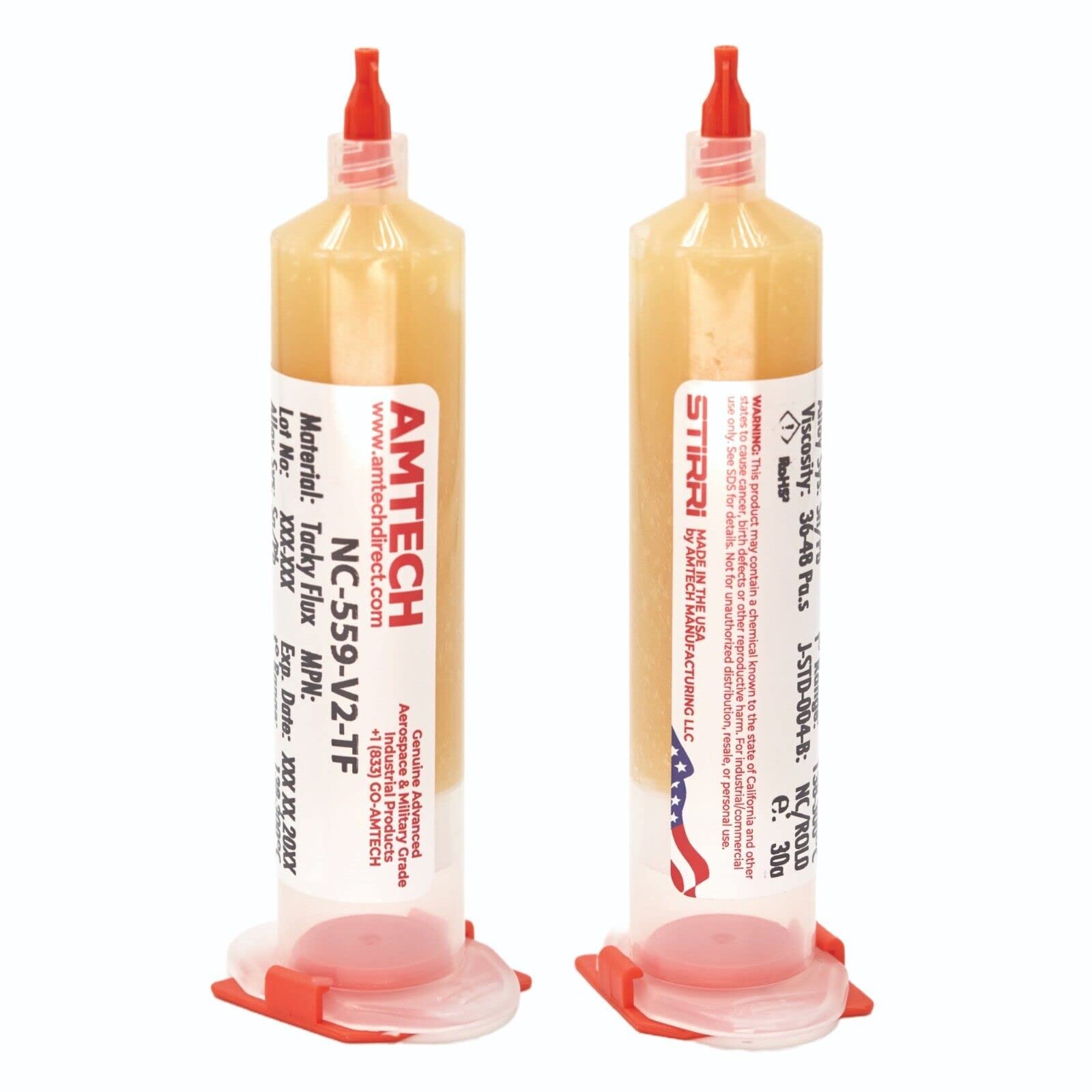 NC-559-V2-TF clean-free tacky flux - 30g syringe kit