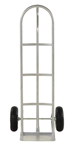 Vestil - SPHT-500S Steel Hand Truck with P Handle, Pneumatic Wheels, 500 lbs Load Capacity, 52" Height, 21" Width X 18" Depth