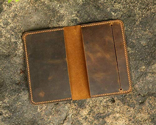 Personalized Leather cover for Leuchtturm 1917 Medium A5 Notebook/Minimalist leather journal cover for Leuchtturm1917 JOTTBOOK A5 - LA505S