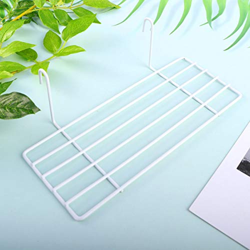 VILLCASE Black Shelf Parrot Grid Iron Frame, Hanging Iron Frame Shelf Bird Perch Grid Wall Shelf Simple Wall Decoration for Pet Parrot Bird Parakeets Cockatiels Perching (White) 1PCS Black Decor