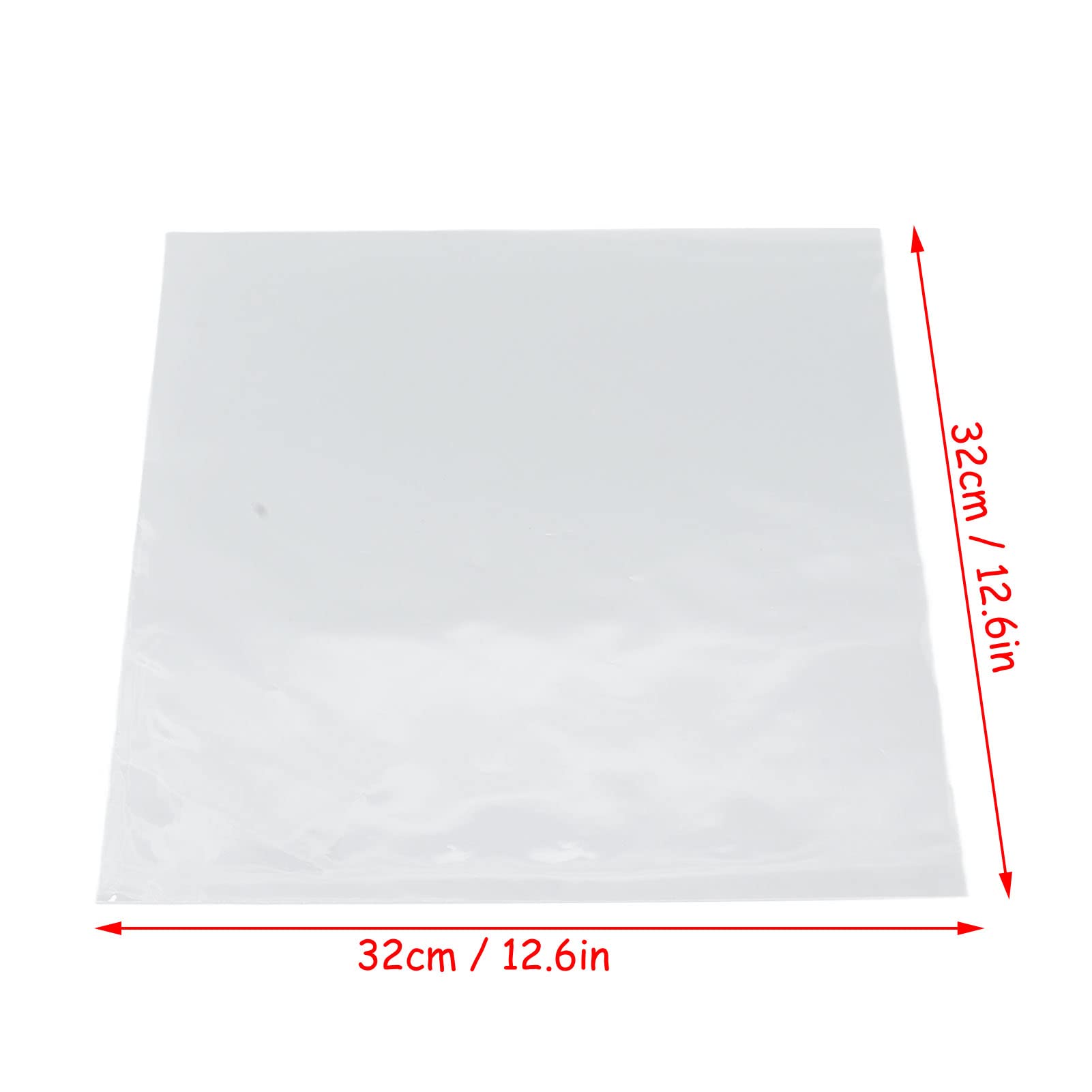 Record Sleeves, Protective Professional Resealable Record Outer Sleeves Keep OPP for 12in Records