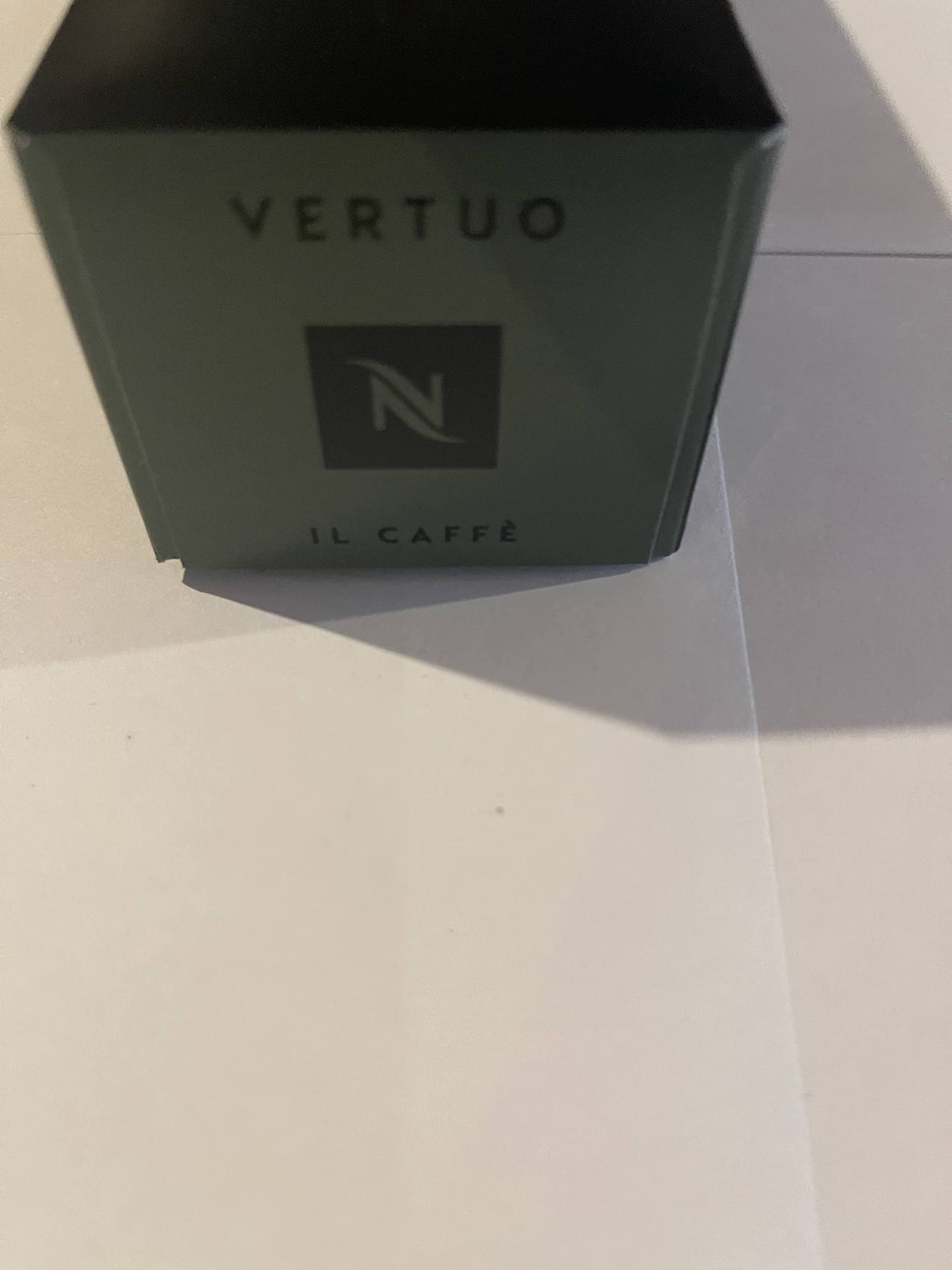 Nespresso Coffee Pods 10 Capsules 1 Sleeve VertuoLine Vertuo Line Single Serve Intenso/Espresso (10 Pods IL CAFFE)