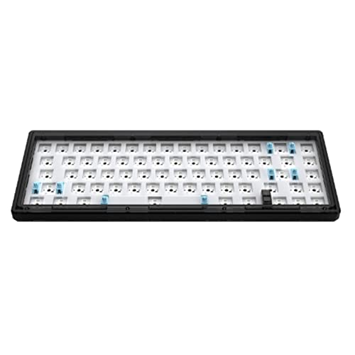 REHOC GAS67 Customized Mechanical Keyboard Kit Hot Swap Axis Wired Gasket Structure RGB Backlight Gaming Keyboard Black