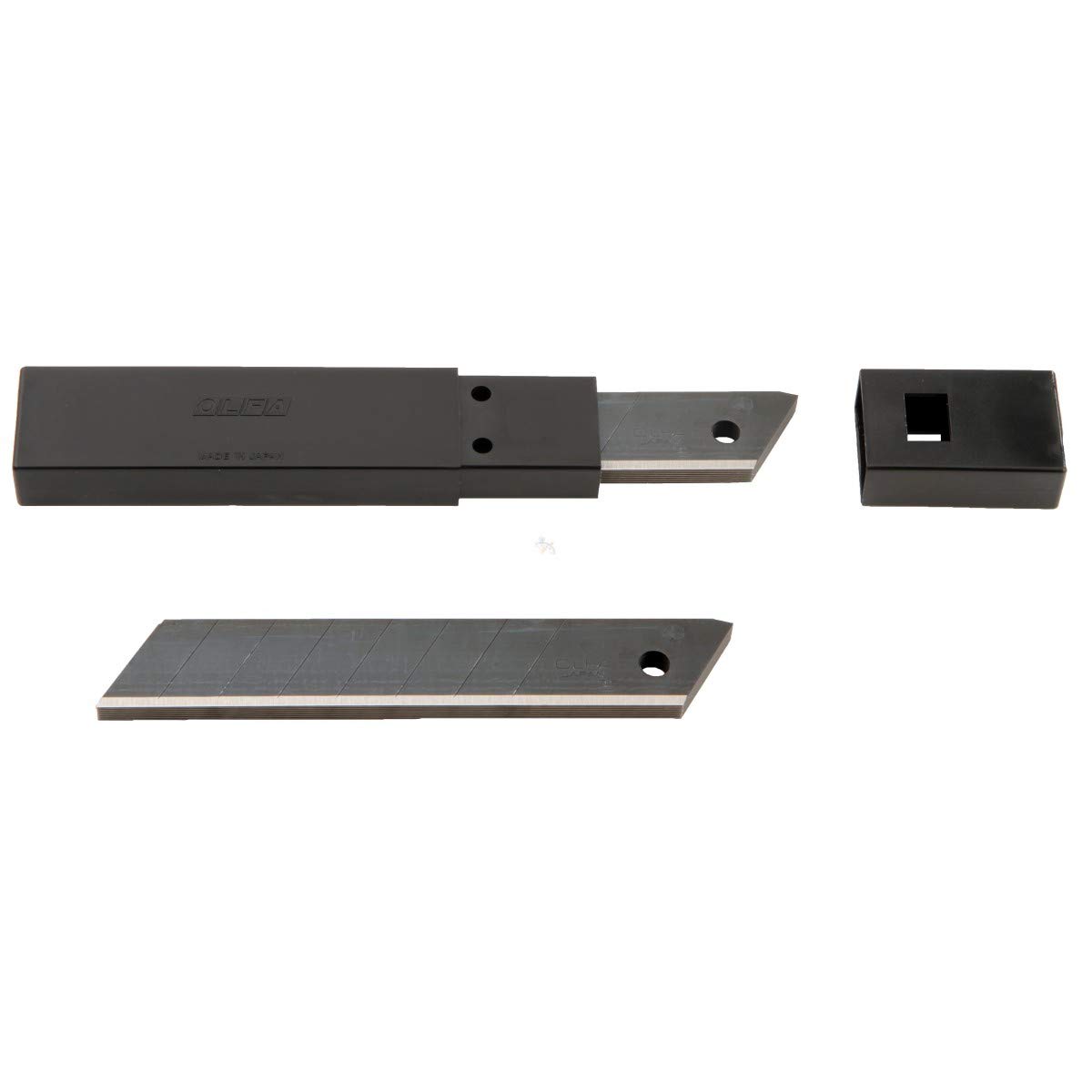 Olfa 9070 18mm UltraSharp Black Heavy-Duty Snap-off Blade, 10 per Package (LBB-10B)