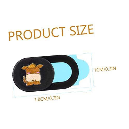 SOLUSTRE Computer Camera Computers Laptops 3pcs Professional Adorable Phone Camera Slide Practical Animal Web Laptop Premium Creative Computer Webcam Cover Multi-Functional Computer Camera Pc Camera