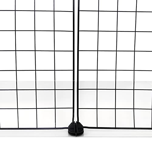 Tierecare Cage Guard Liners 14βx4.7β Scatter Guard Flexible Clear Side Lining for C&C Metal Wire Kennel Crate Playpen Pack of 8