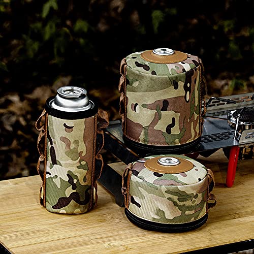 ODOORACT 3pcs Propane & Butane Fuel Tank Cover, Portable Ventilated Propane & Butane Protector Storage Bag for Gas Tank Fuel Tank Camping Protector Storage Bag Gas Cylinder Tank Accessories