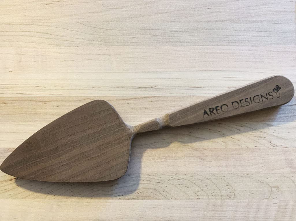 Personalized Cake Serving Set, Laser Engraved Cake Set,Wedding Gift,Anniversary Gift,Wooden Knife And Server,Rustic Cake Set,Wedding Cake Cutting Set, Farmhouse Cake Server