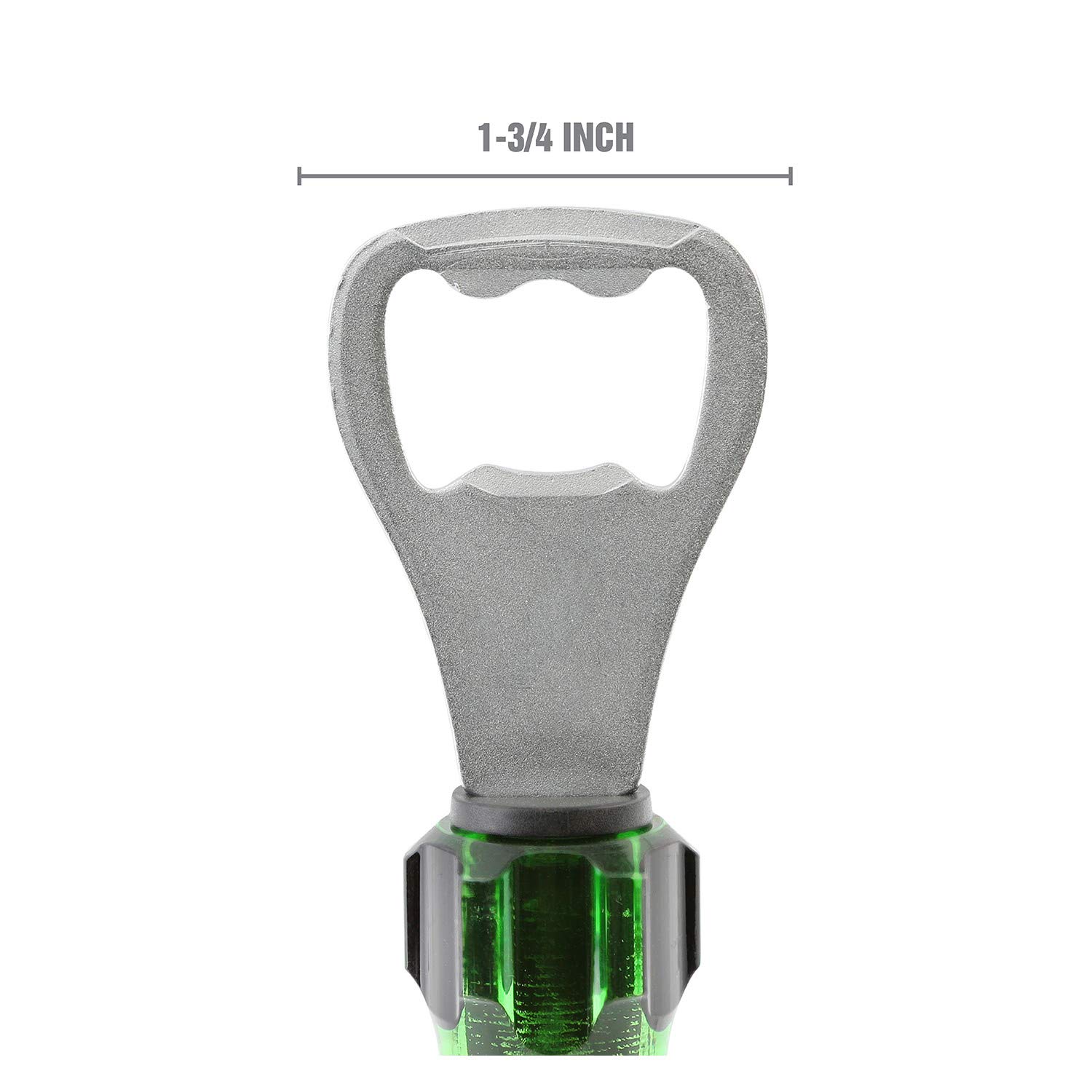 OEMTOOLS 26033 Screwdriver-Style Bottle Opener, Acetate Handle, Bar Bottle Opener, Beer Bottle Opener Tool for Workspaces and Tool Boxes, Bartender Gadgets