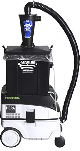 Oneida Air Systems Ultimate Dust Deputy SD Cyclone Separator for Festool CT Vacuums - 9 Gallon Systainer Kit