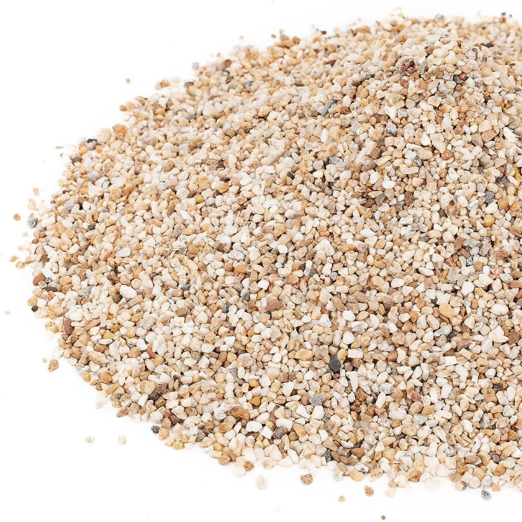 onlyfire 10 Pounds Silica Sand for Propane Fire Pits and Gas Fireplace, Wood Burning Firepit Base Layer Filler Sand Under Lava Rock or Fire Glass, 0.08" - 0.16"