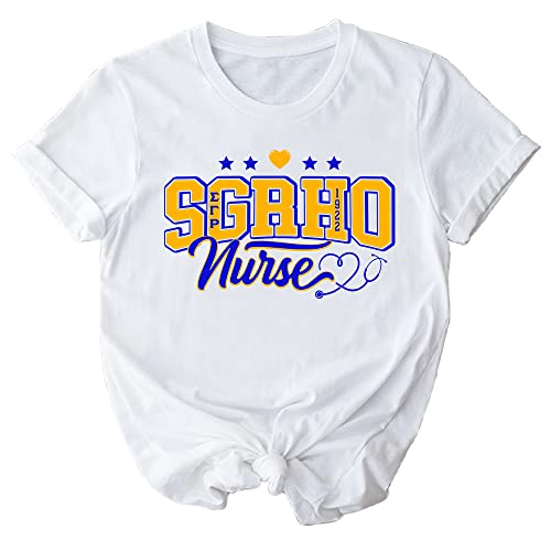 Sigma 19.22 Poodle Shirt, SGR.ho Tshirt 19.22 Sorority Paraphernalia, 19.22 Paraphernalia, Sigma Gamma Tee, Womens S.GRho Gift Pre.tty Poodles Shirts, SGR-HO Paraphernalia, Sg.rho T-Shirt White