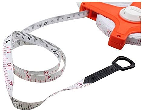 Open Reel Fiberglass Tape Measure, Open Reel Dual Sided Fiberglass Tape Measure for Engineer (330FT(100M))
