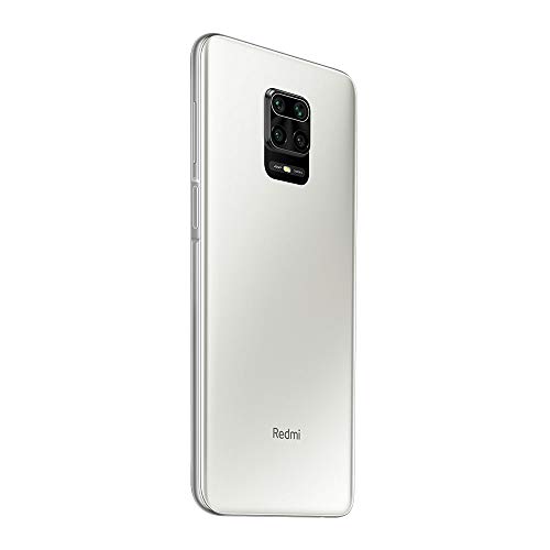 Xiaomi Redmi Note 9S (64GB , 4GB) 6.67"Dual SIM GSM Unlocked 4G LTE (T-Mobile, AT&T, Metro, Cricket) International Model (Glacier White, 64GB + 64GB SD + Case Bundle)