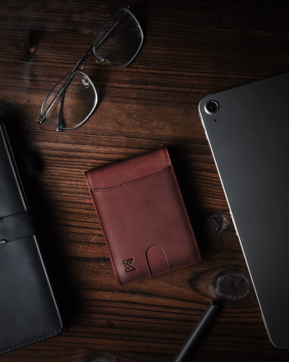 MIROMIHO Genuine Leather Slim Wallet for Men Minimalist Bifold RFID Blocking with Gift Box