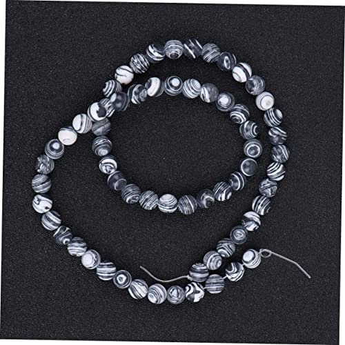Round Loose Beads 92pcs Crystals Beads Kit Gasket Material Loose Beads for Loose Beads Charms Malachite Gemstone Bead Colored Stone Beads DIY Craft Beads Making Bead Suite Beads