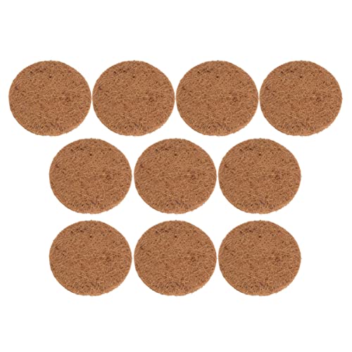 Yardwe Zoa 2pcs Natural Bird Bird Nesting Bowls Pigeon Egg Pigeon Eggs Hatch Mat: 10pcs Birdhouse
