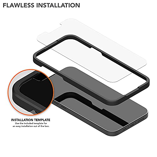 Rokform - iPhone 13 Pro Max Rugged Case + 2-Pack Screen Protector Kit (Clear)