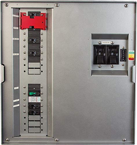 OutBack Power GSLC-PV-300VDC Prewired 300VDC GSLC for FM100 Charge Controllers with Two 175 Amp Inverter Disconnects, 120/240 VAC Inverter Bypass