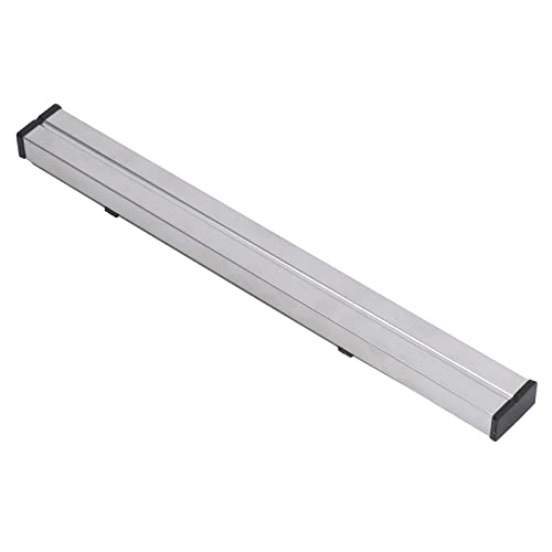 RvSky Magnetic Tool Holder 1 Side Heavy Duty Kitchen Knives Organizer Bar Strip FH1‑300 Silver 300mm Magnetic Tool