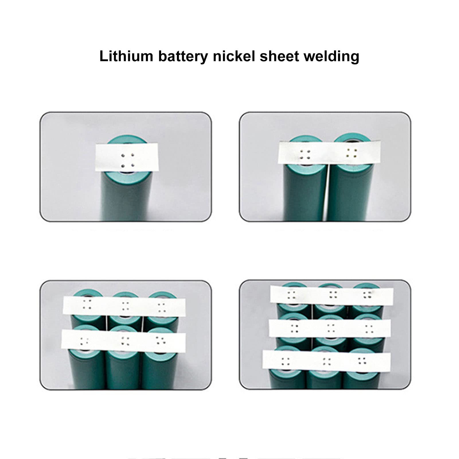 Portable Spot Welding Machine, Rust Proof LCD Screen Mini Spot Welder Kit Ultra Low Internal Resistance Labor Saving for Batteries