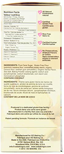 XO Baking Gluten Free Pound Cake Mix – Flavorful Non GMO Certified Cake Mix 18 Ounces