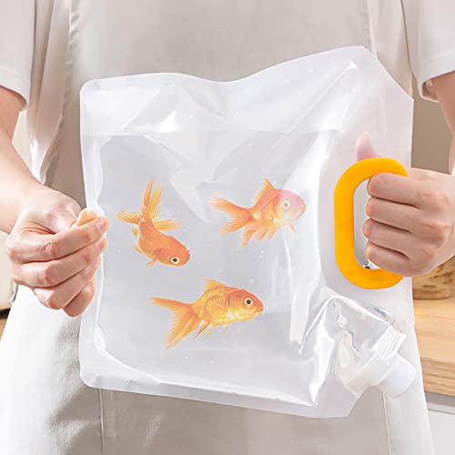 XIYAO 10 pack Grain Sealed Moisture-Proof Storage ,Washable Stand Up Food Storage Pouches ,Resealable Odor-Resistant Packaging Bags, Transparent Grain Storage Suction Bags with Funnel.