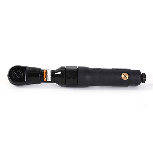 POWER AERO NOVIA Air Ratchet 3/8 Drive Pneumatic Ratchet Wrench 50 ft lbs Max Torque Output, 160 RPM
