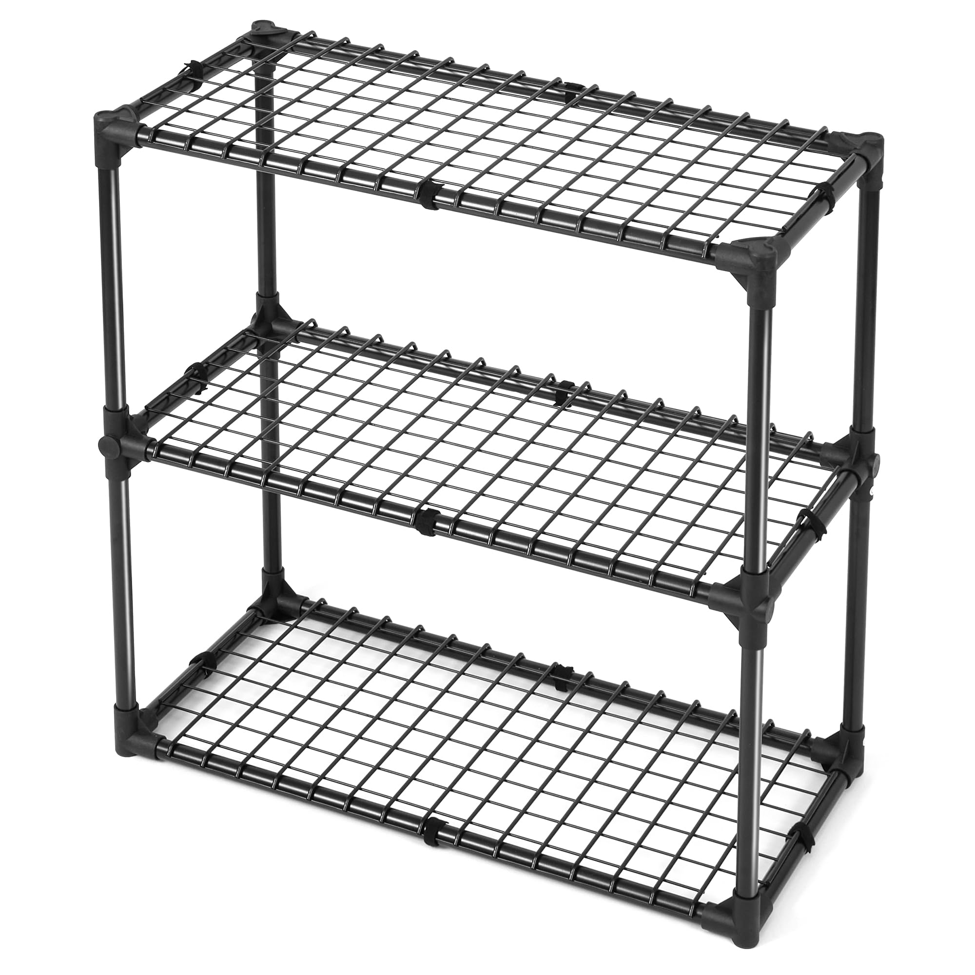 Star20XX 3-Shelf Wire Rack with Cover, Inclouding One Cover