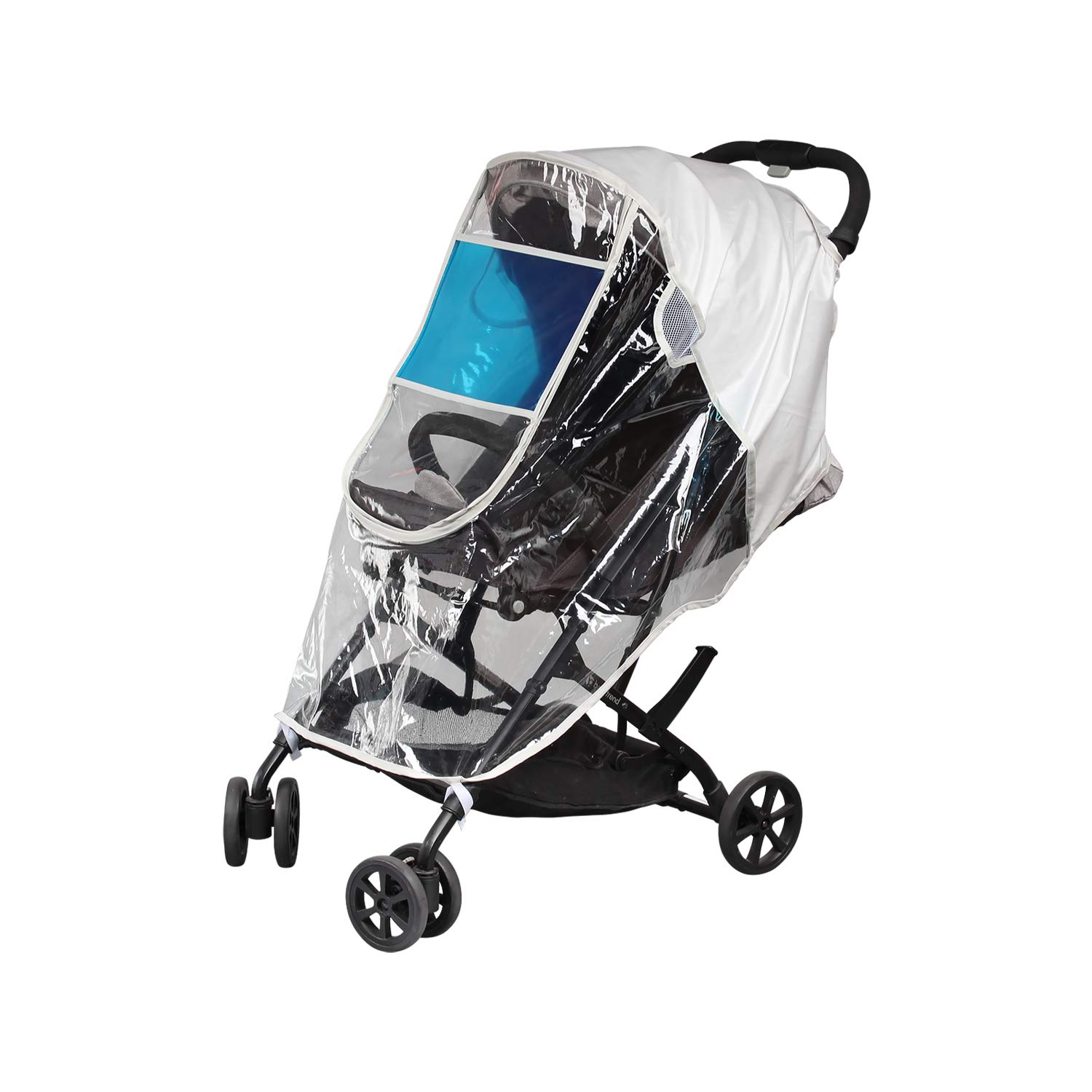 Joyooss Stroller Rain Cover, Stroller Accessories, Universal Stroller Cover with Stroller Hook