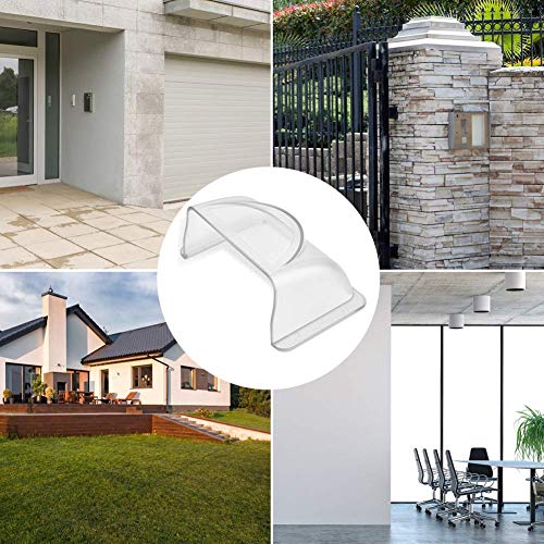 Plastic Rain Cover, Waterproof PV Plastic Rain Cover Waterproof Shell for Door Access Control Keypad Controller Rainproof Cover Sell Protector,Ring doorbell Cover