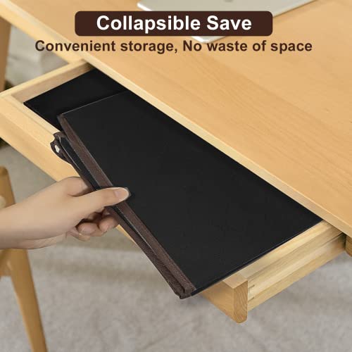 Ragestor ppliessu 90L large clothes storage container closet organizer storage bags for clothes under bed storage bin organizer for closet shelves basement(6pack,Black