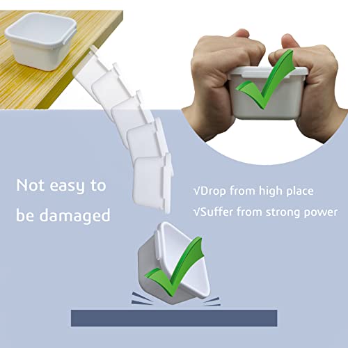 QYIUNEG 16PCS Interlocking Shallow Drawer Organizers,Interlocking Plastic Shallow Customizable drawer organizer bins,Drawers storage for Office Kitchen Cabinet Vanity Makeup Bathroom Dresser
