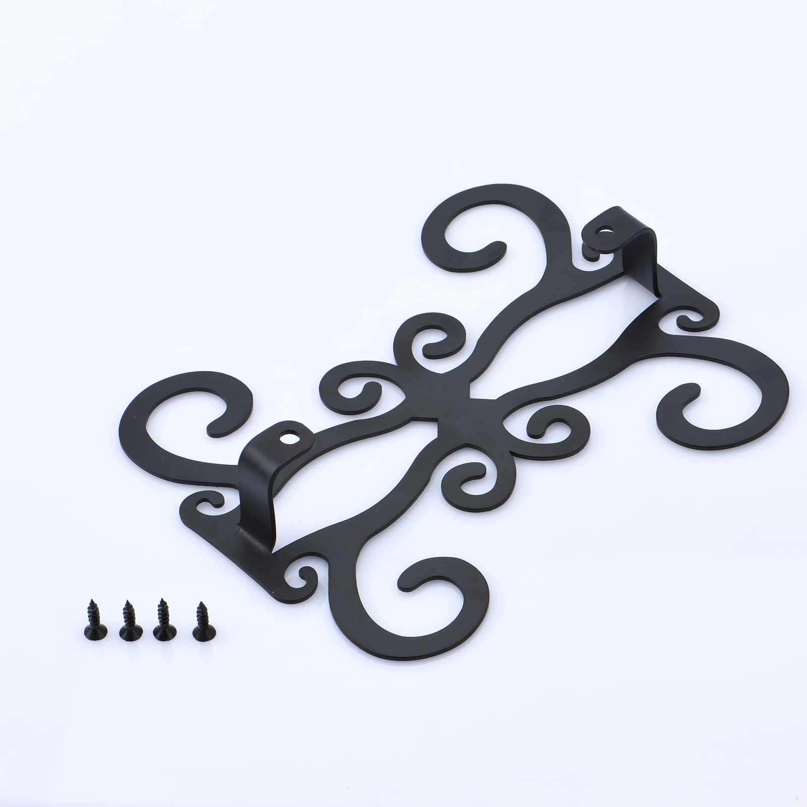 MANLUYEE SNKINE Hanging Wine Glass Rack - Butterfly Stemware Racks Under Cabinet Wine Glasses Holder Shelf Black Iron 7.87" Storage Hanger for Bar Kitchen (1 Packs)