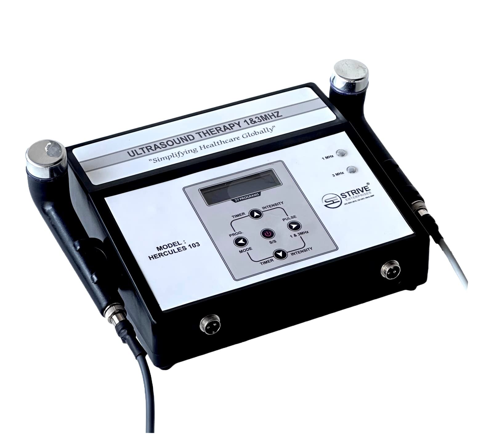 Strive Enterprises 1 & 3 MHz Ultr-as-ound Ther-apy Mach-ine : Hercules 103