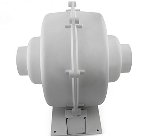 RadonAway GP501 Radon Fan & Install kit: Two 3"x3" Black Couplings & U-Tube Vacuum Gauge & Radon System Labels