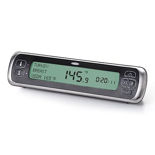 OXO Good Grips Chef's Precision Digital Leave-In Thermometer, Stainless Steel, 1 count