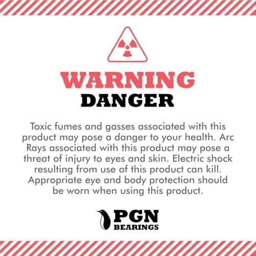 PGN Flux Core MIG Wire - E71T-11-0.035 Inch, 2 Pound Spool - Gasless Mild Steel MIG Welding Wire with Low Splatter - For All Position Arc Welding and Outdoor Use